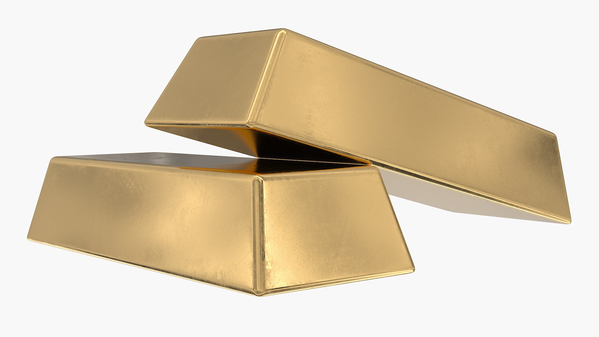 Gold Bar 3D Model - TurboSquid 2267267