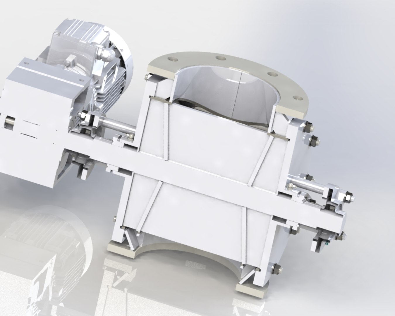 3D Model DN 200 AIR LOCK- ROTARY VALVE - TurboSquid 2229984