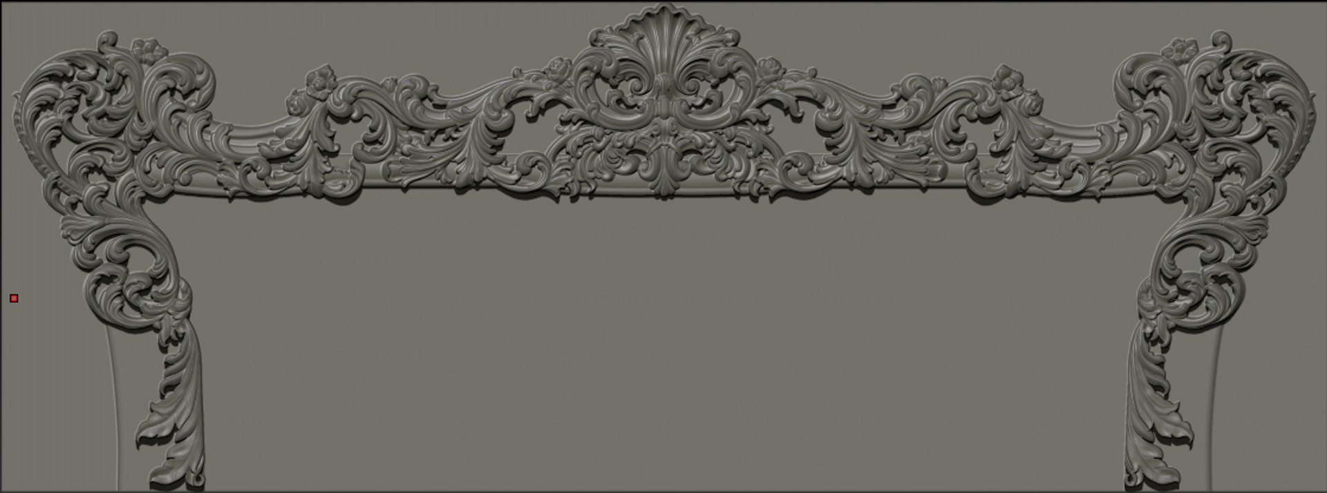 Stl Classic Furniture Relief 3D Model - TurboSquid 1444672