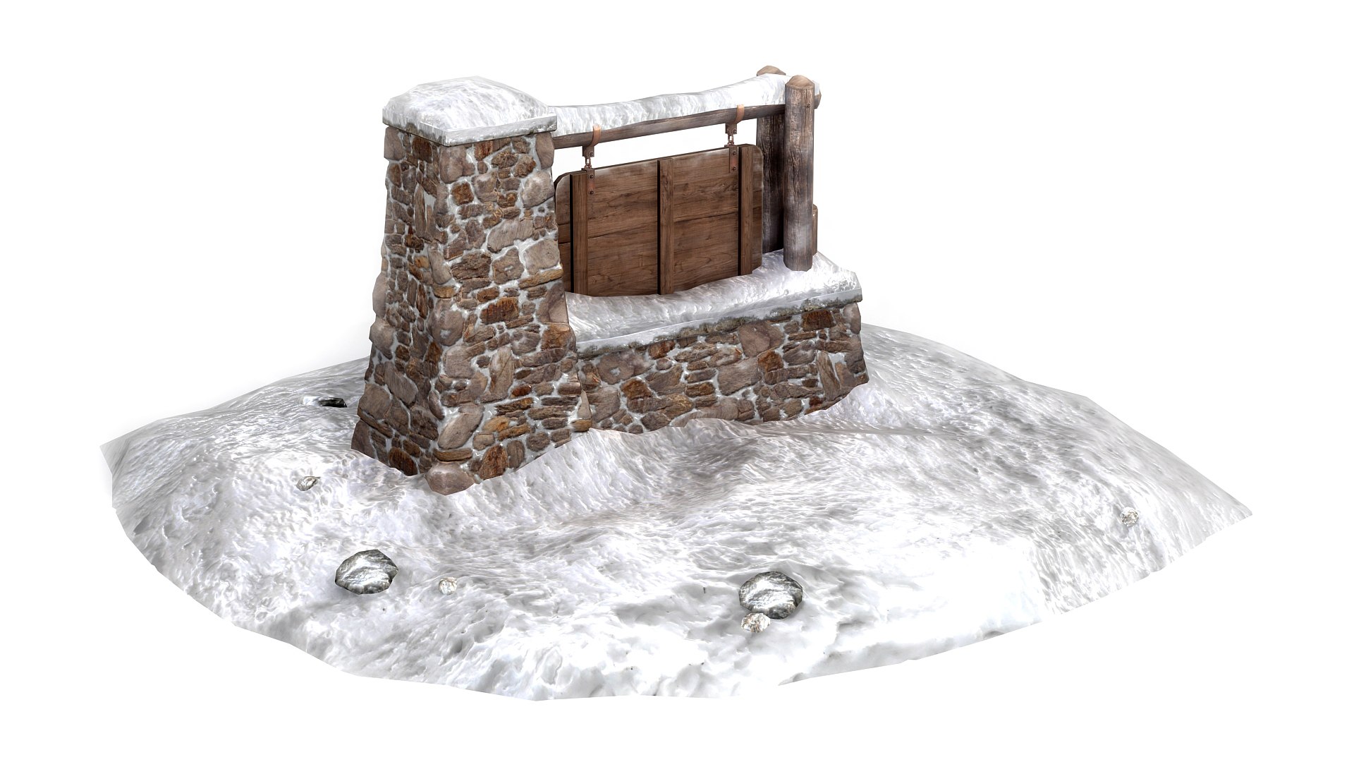 National Park Sign 3D Model - TurboSquid 1683913