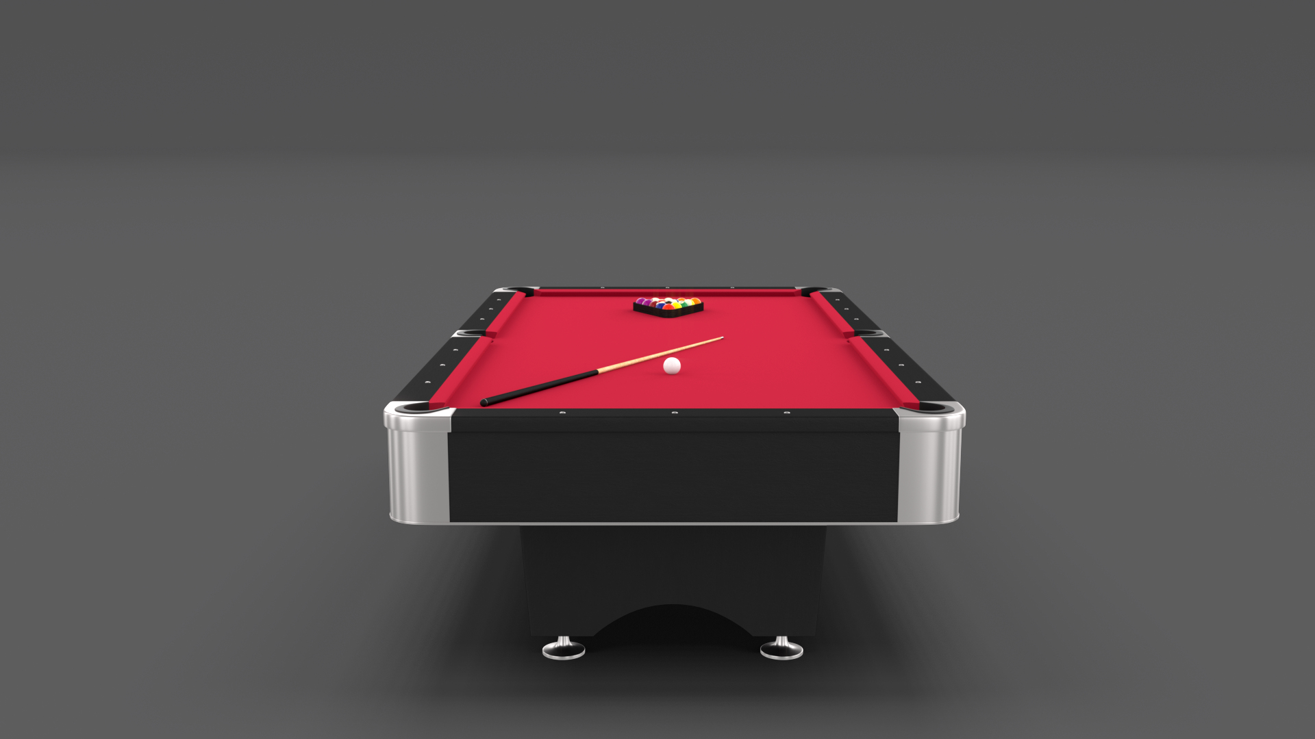8 Ball Pool Table 3D - TurboSquid 1237495