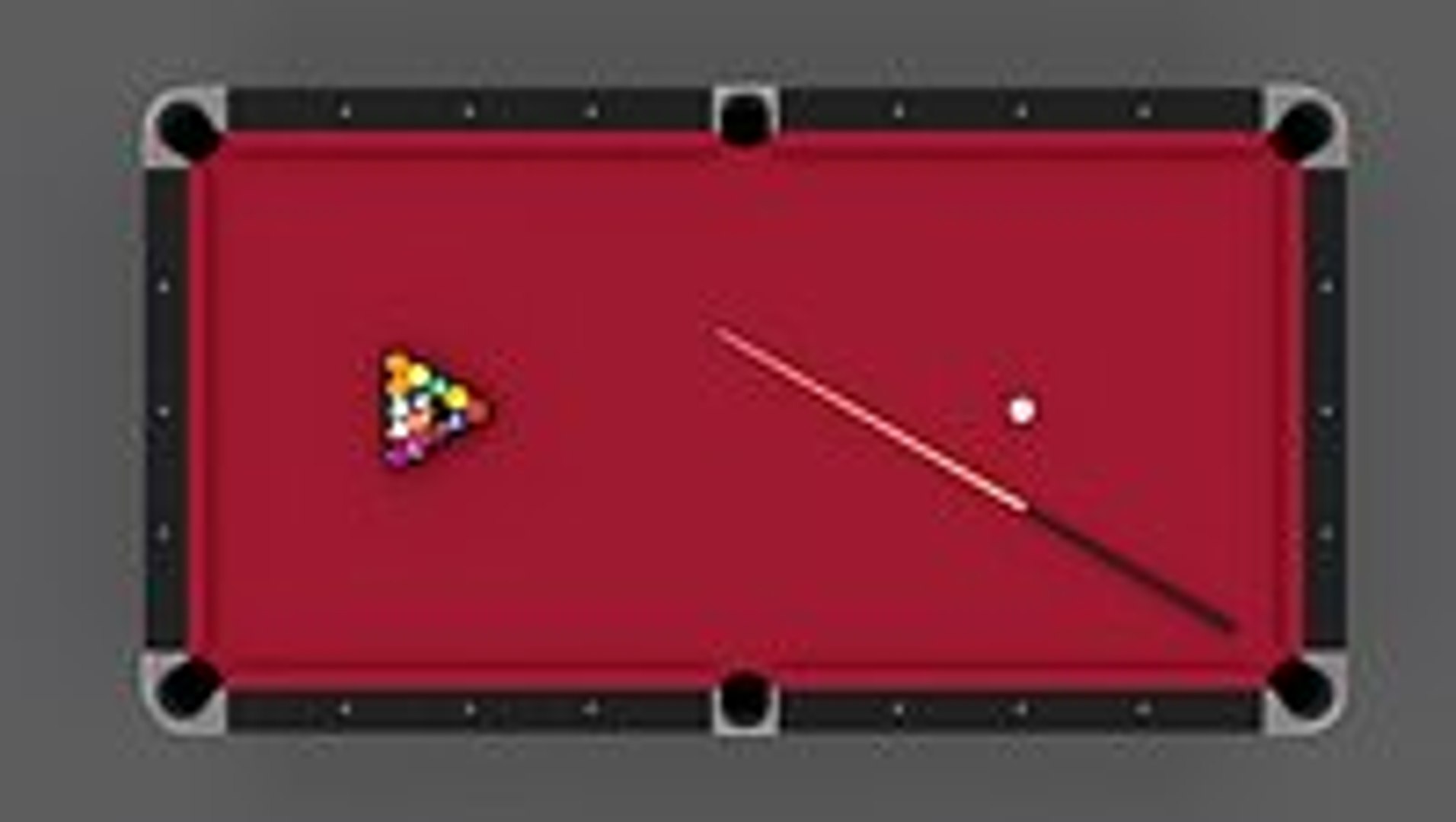 8 Ball Pool Table 3D - TurboSquid 1237495