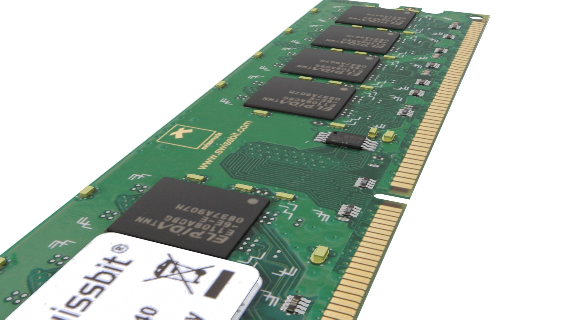 3D DDR4 SDRAM Memory Module - TurboSquid 1750047