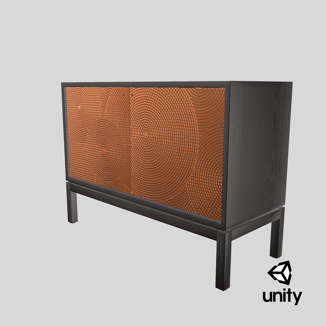 Cirque 2 Door Sideboard Model - TurboSquid 1572666