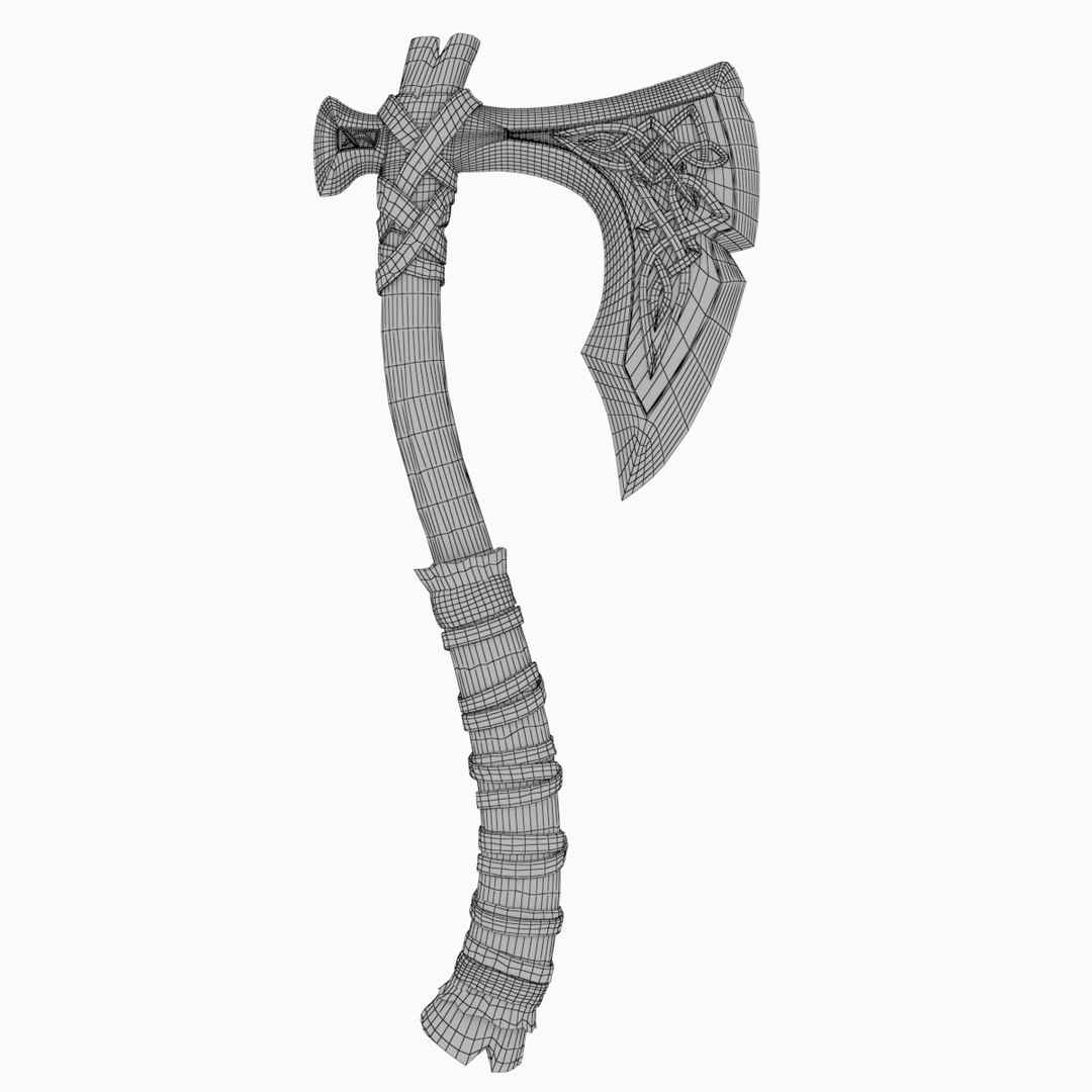 3D Model Stylized Axe - TurboSquid 1177965