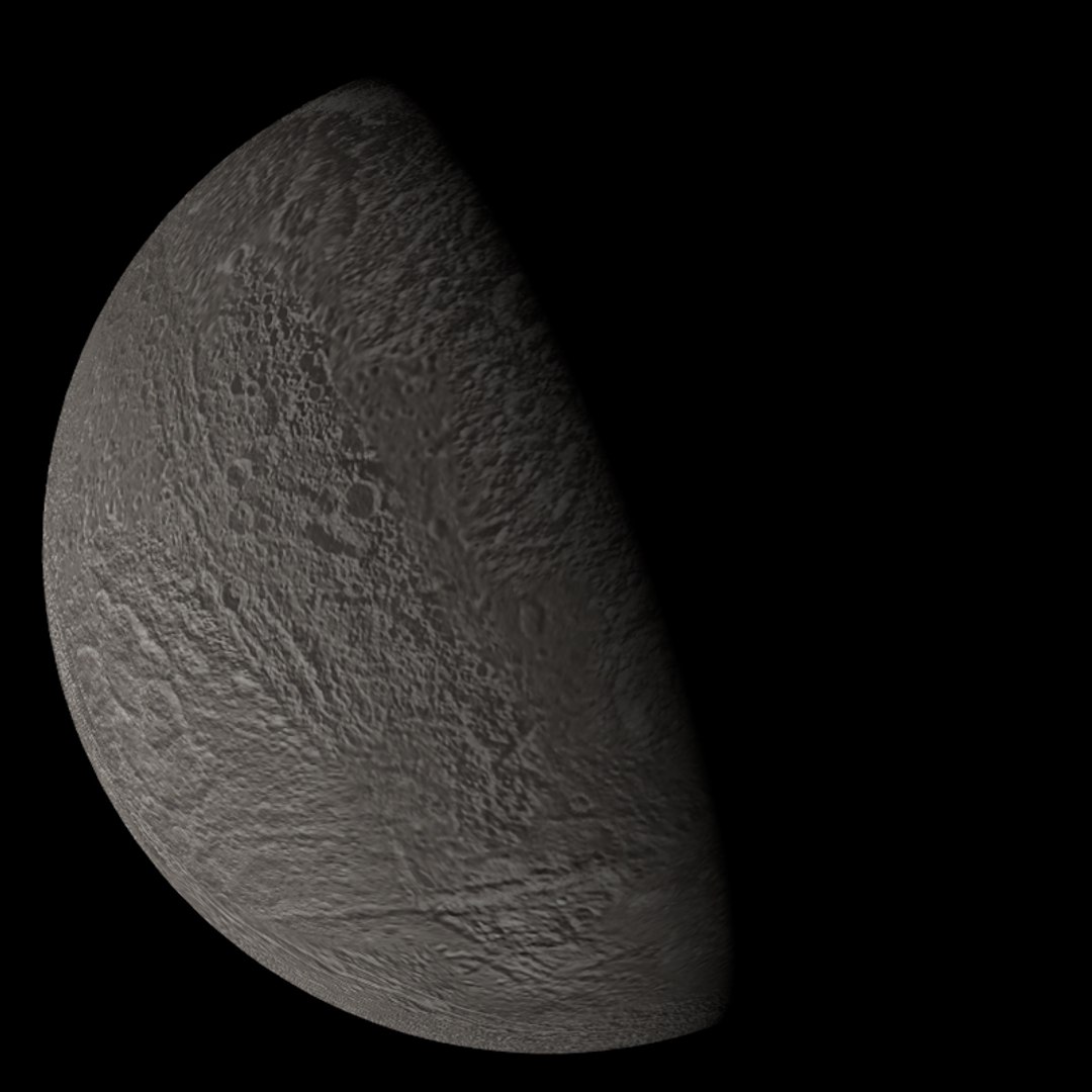 photorealistic dione 3d model