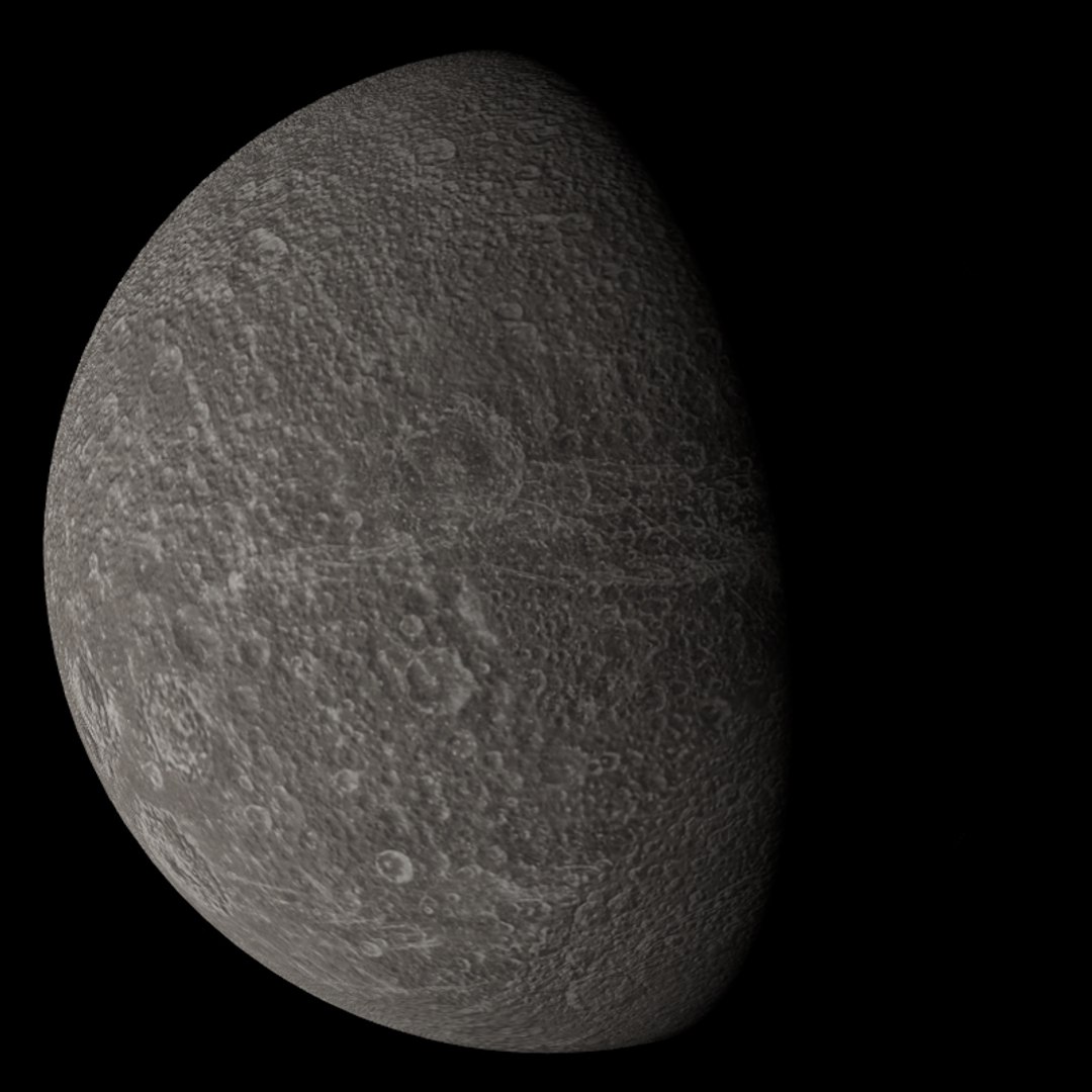 photorealistic dione 3d model