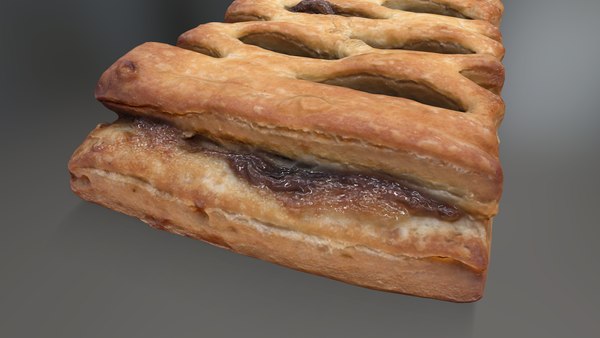 3D Strudel with Raisins model - TurboSquid 1813986