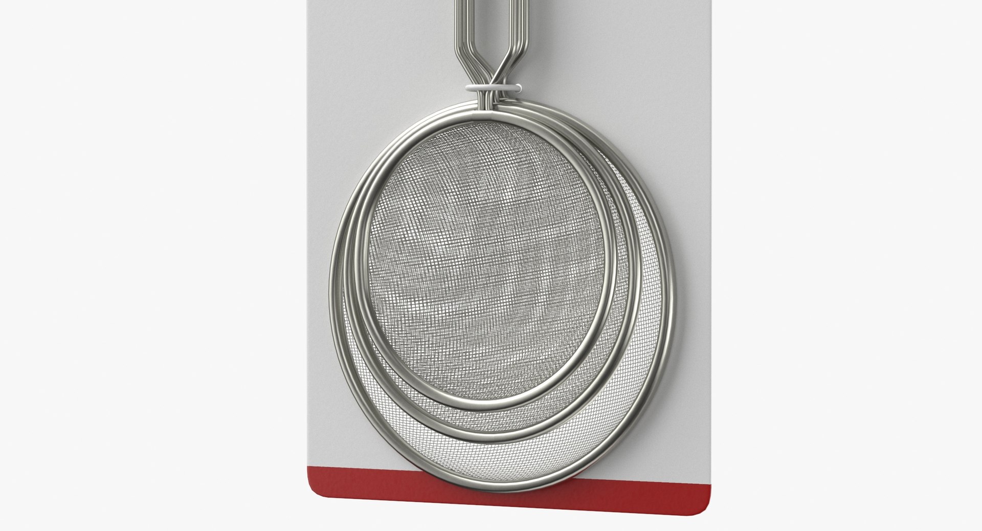 3D Strainer Blank And Generic Label Model - TurboSquid 2136047