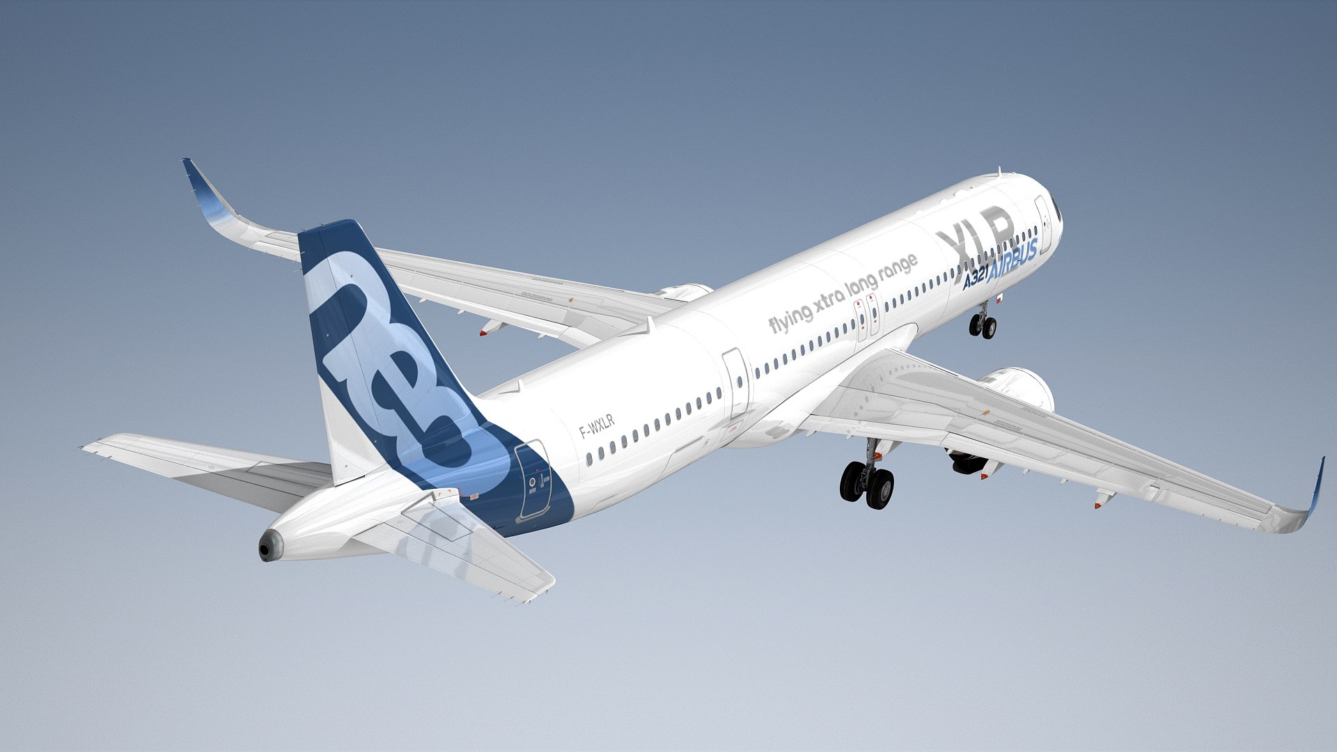 3D Model Airbus A321neo XLR - TurboSquid 2134785