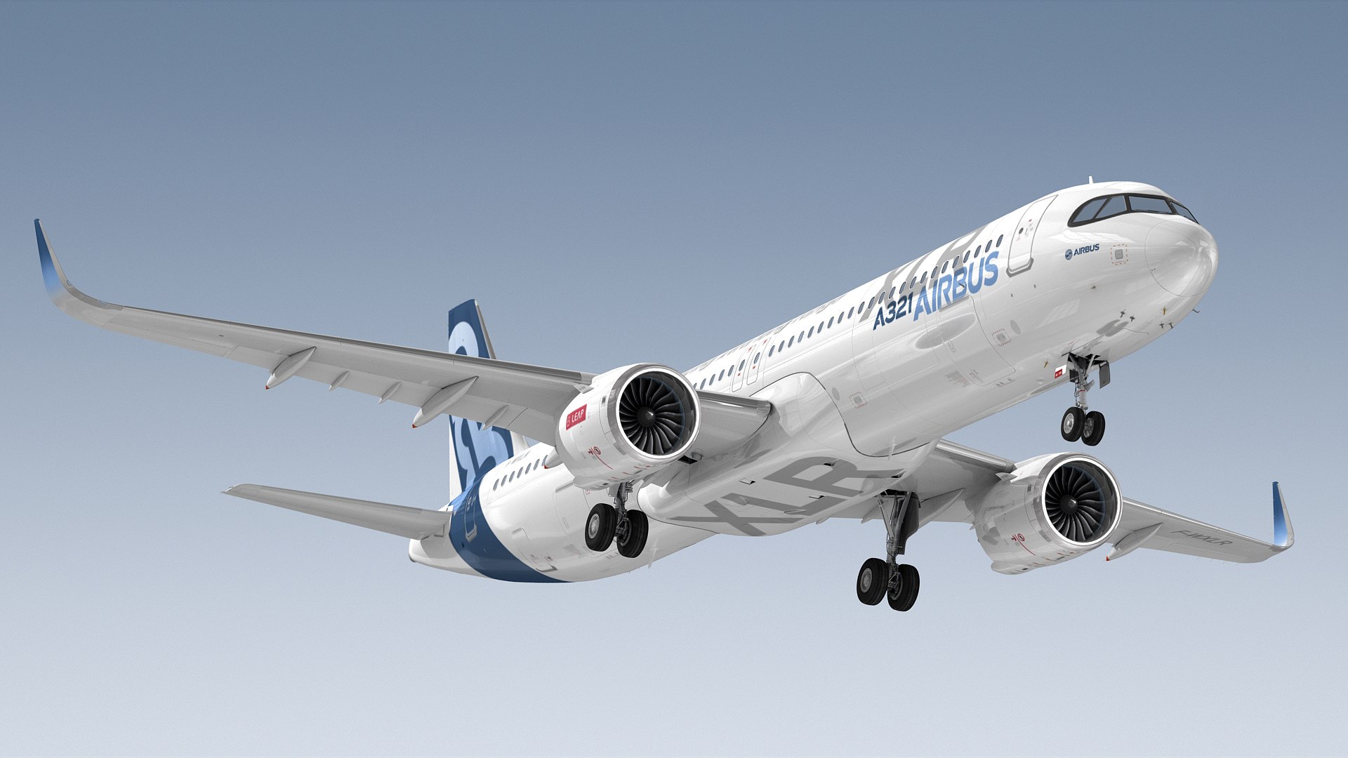 3D Model Airbus A321neo XLR - TurboSquid 2134785