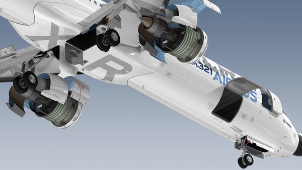 modelo 3d Airbus A321neo XLR - TurboSquid 2134785