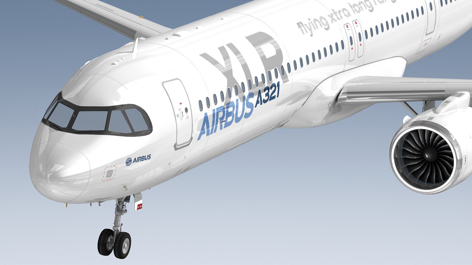 3D Model Airbus A321neo XLR - TurboSquid 2134785
