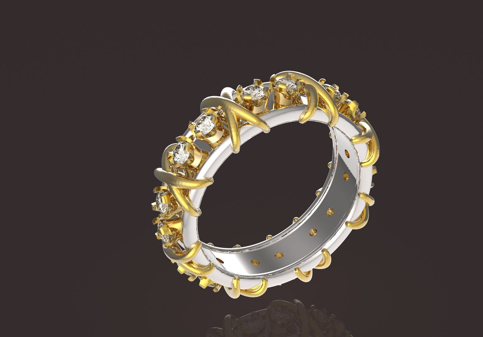 Beautiful Female Ring 3D Model - TurboSquid 1538465