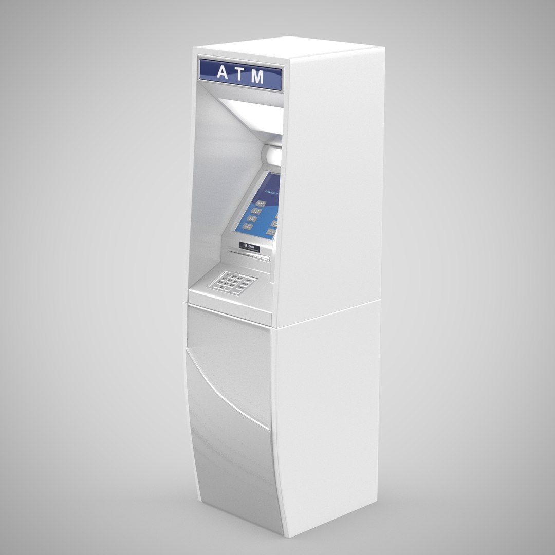 3d atm machine model