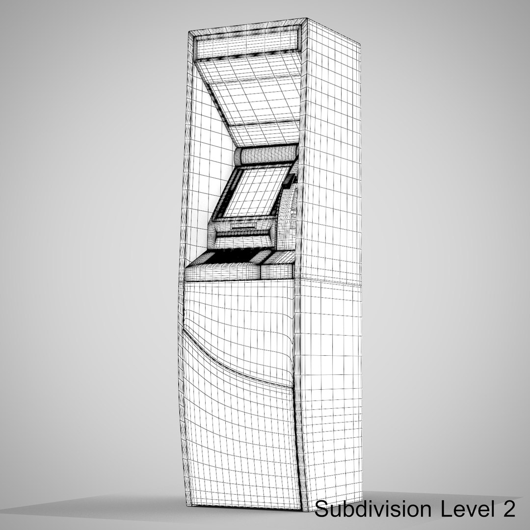 3d atm machine model