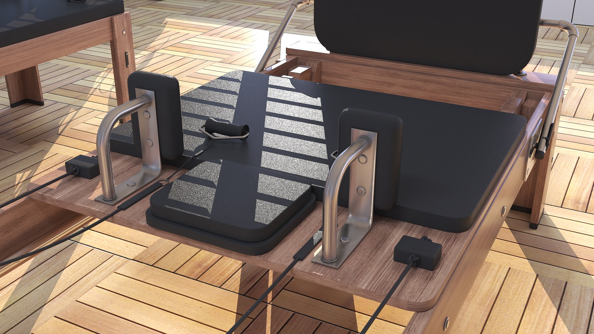 Pilates Reformer Studio Interior Model 3D Model - TurboSquid 2220725