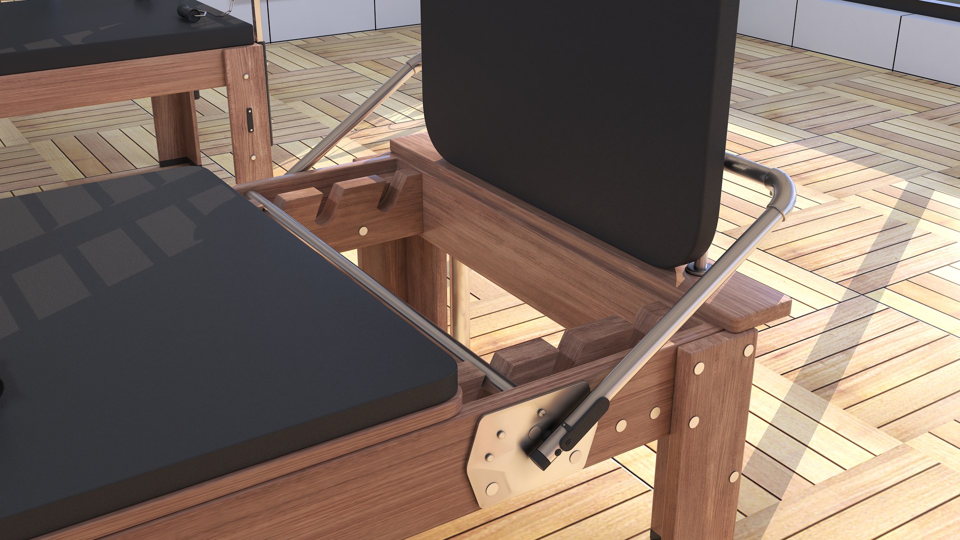 Pilates Reformer Studio Interior Model 3D Model - TurboSquid 2220725