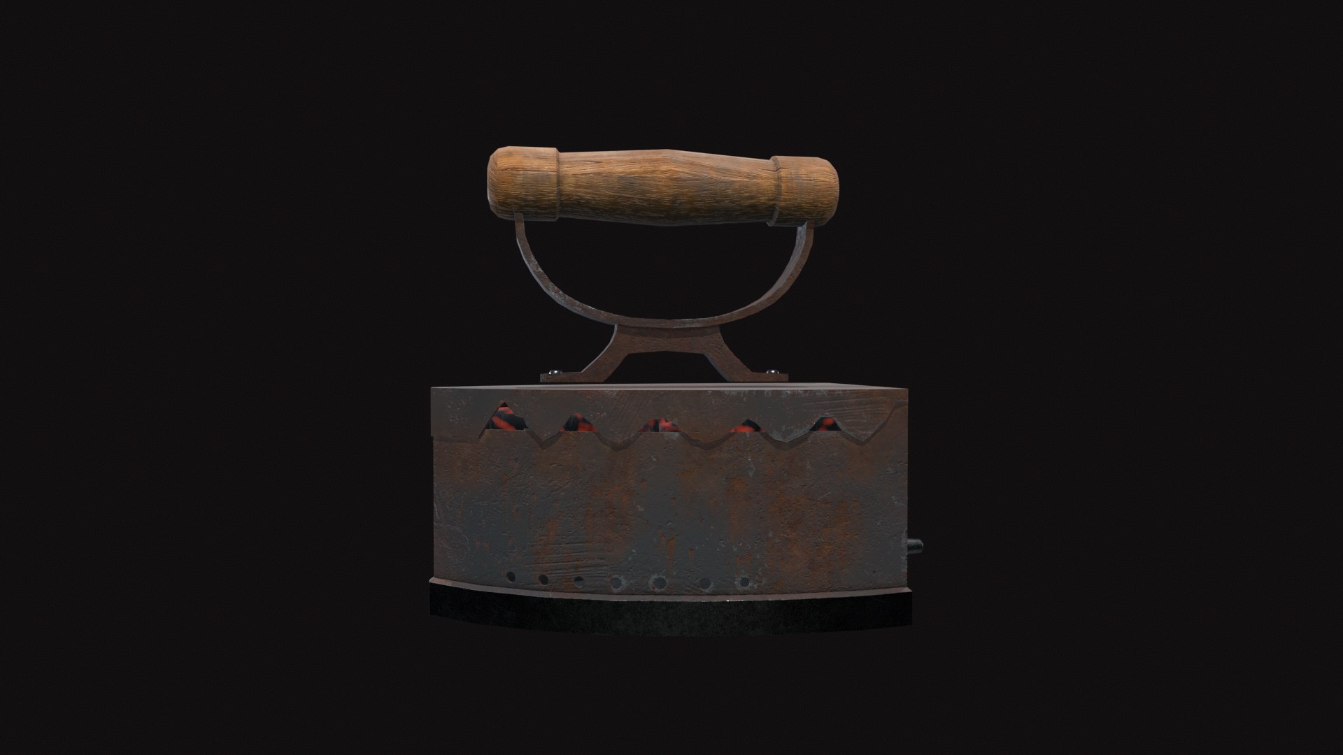 3D Model Medieval Iron - TurboSquid 2321104