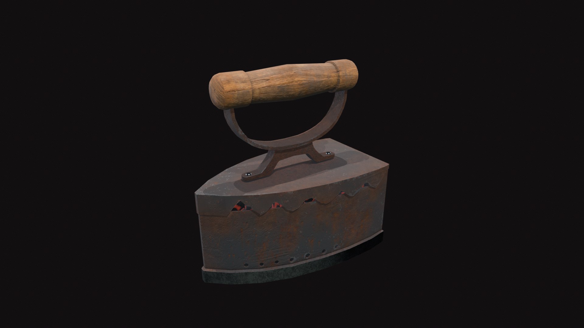 3D Model Medieval Iron - TurboSquid 2321104