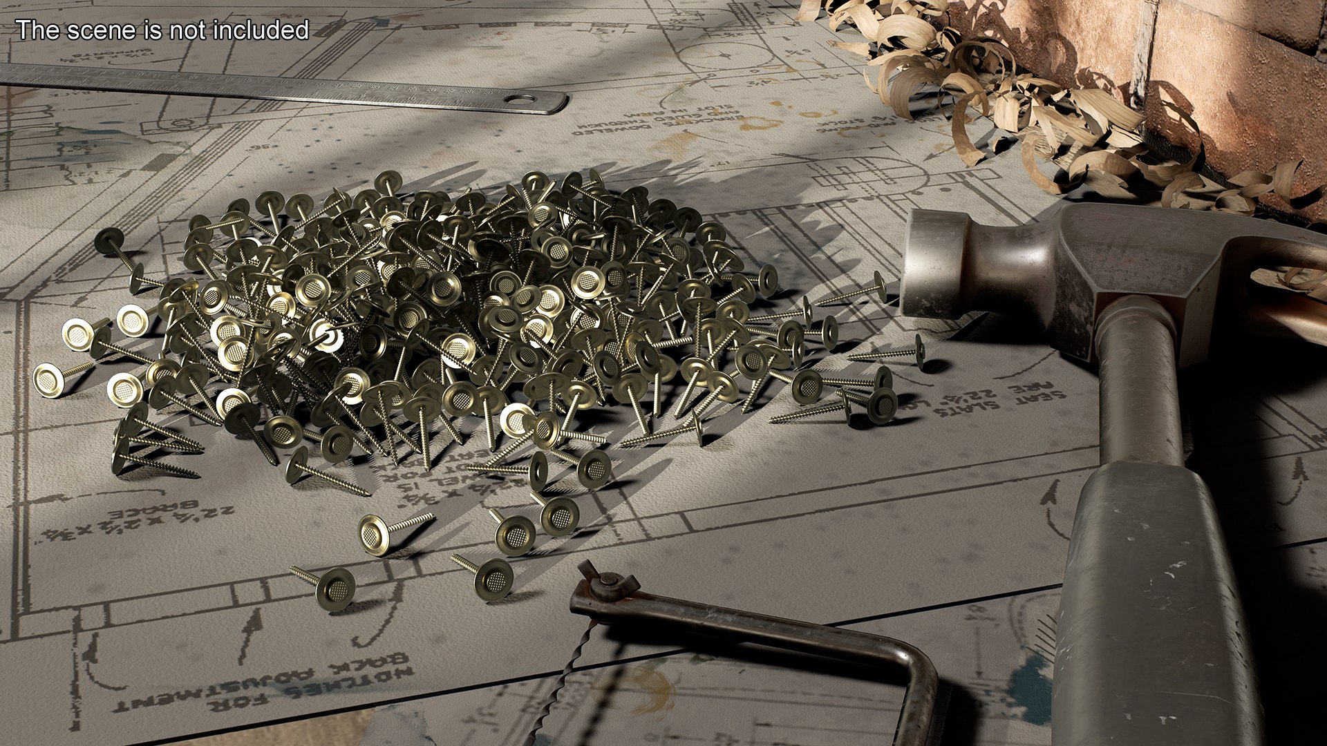 3D Model Cap Nails - TurboSquid 2057980