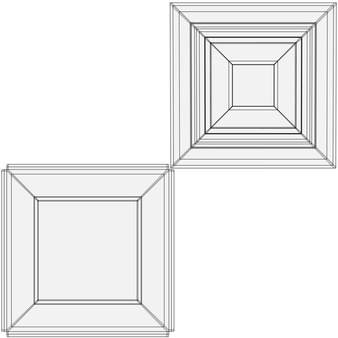 Free 3D plate square ceramic model - TurboSquid 1332712