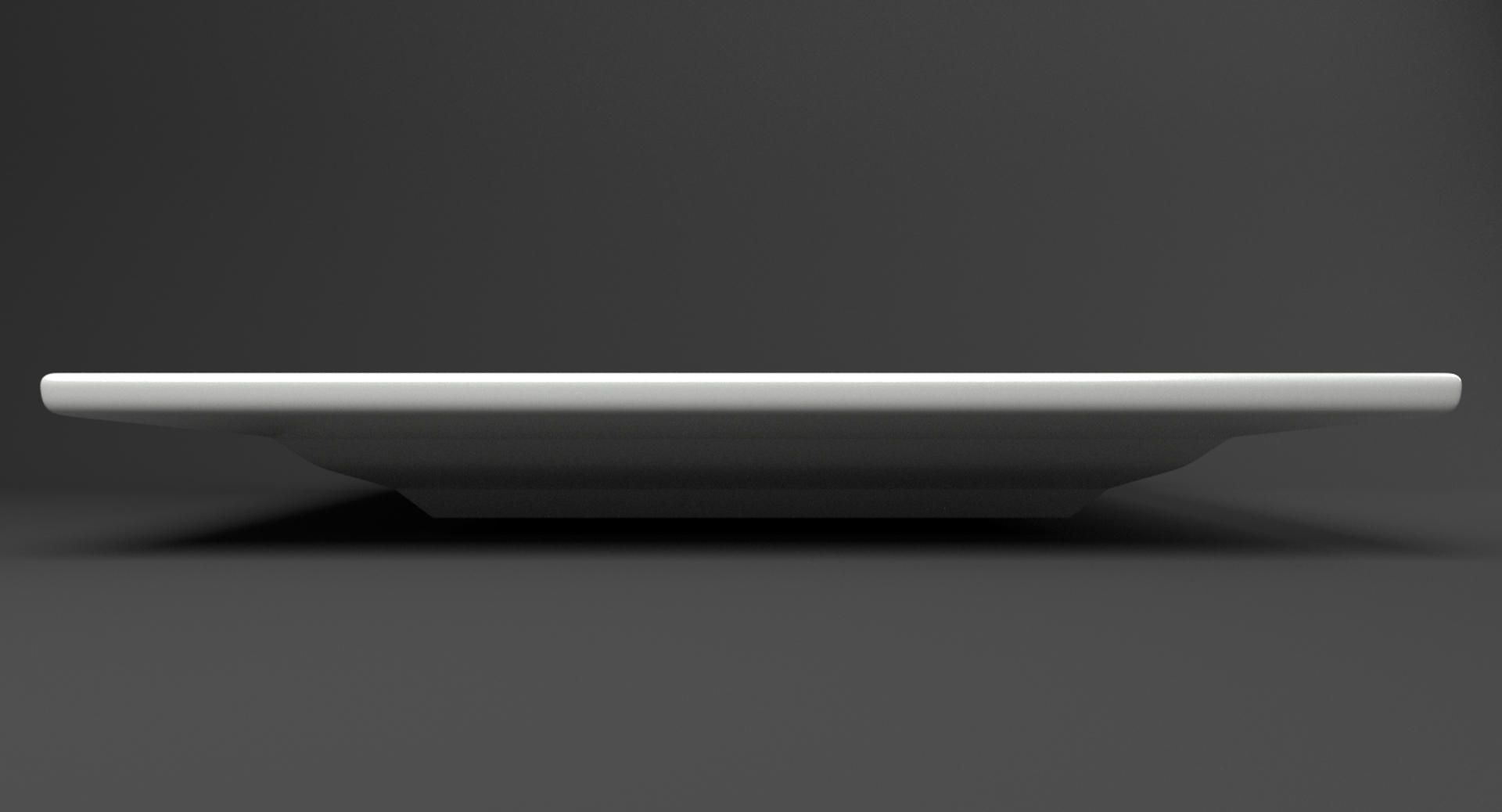 Free 3D plate square ceramic model - TurboSquid 1332712