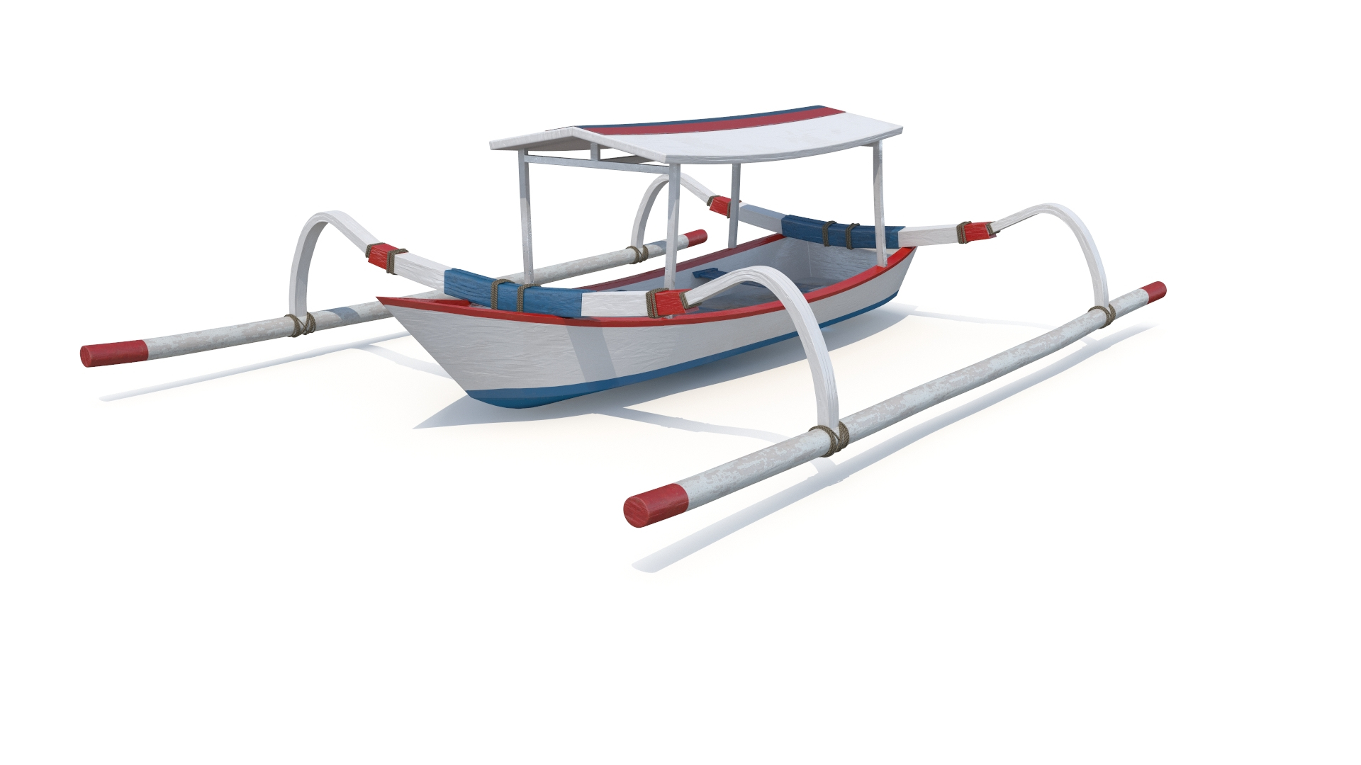 Traditional Boat model - TurboSquid 2083366