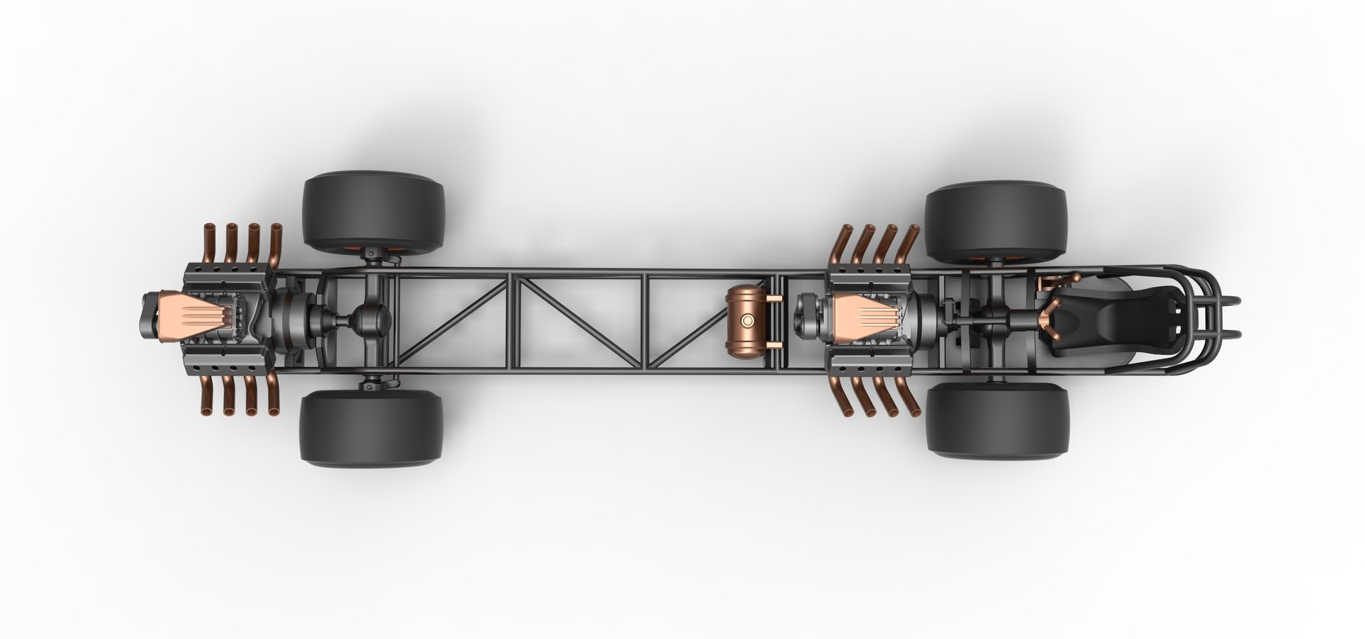 3D Diecast Front Engine AWD Dragster Scale 1 To 25 - TurboSquid 2015192