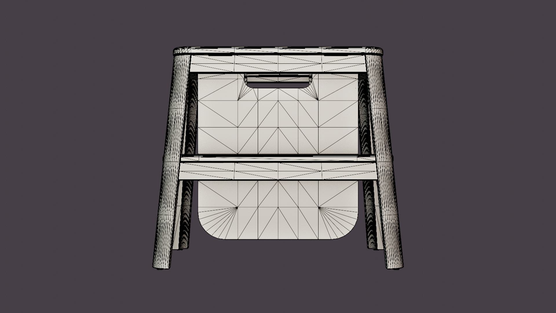 3D Step It Up Table Model - TurboSquid 2250612