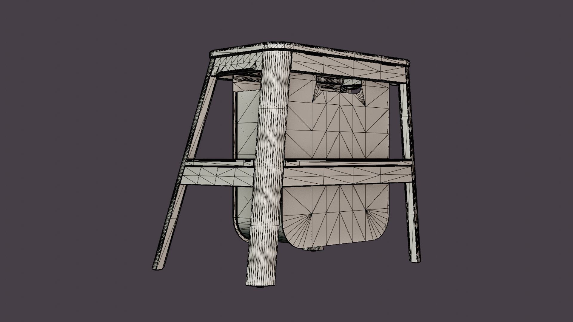 3D Step It Up Table Model - TurboSquid 2250612