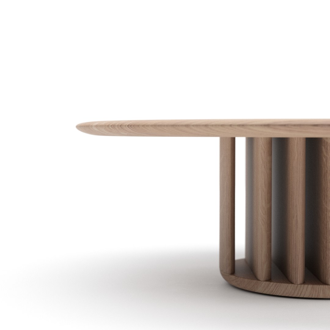 3D Artisan Grid Coffee Table Non-perforated - TurboSquid 2470807