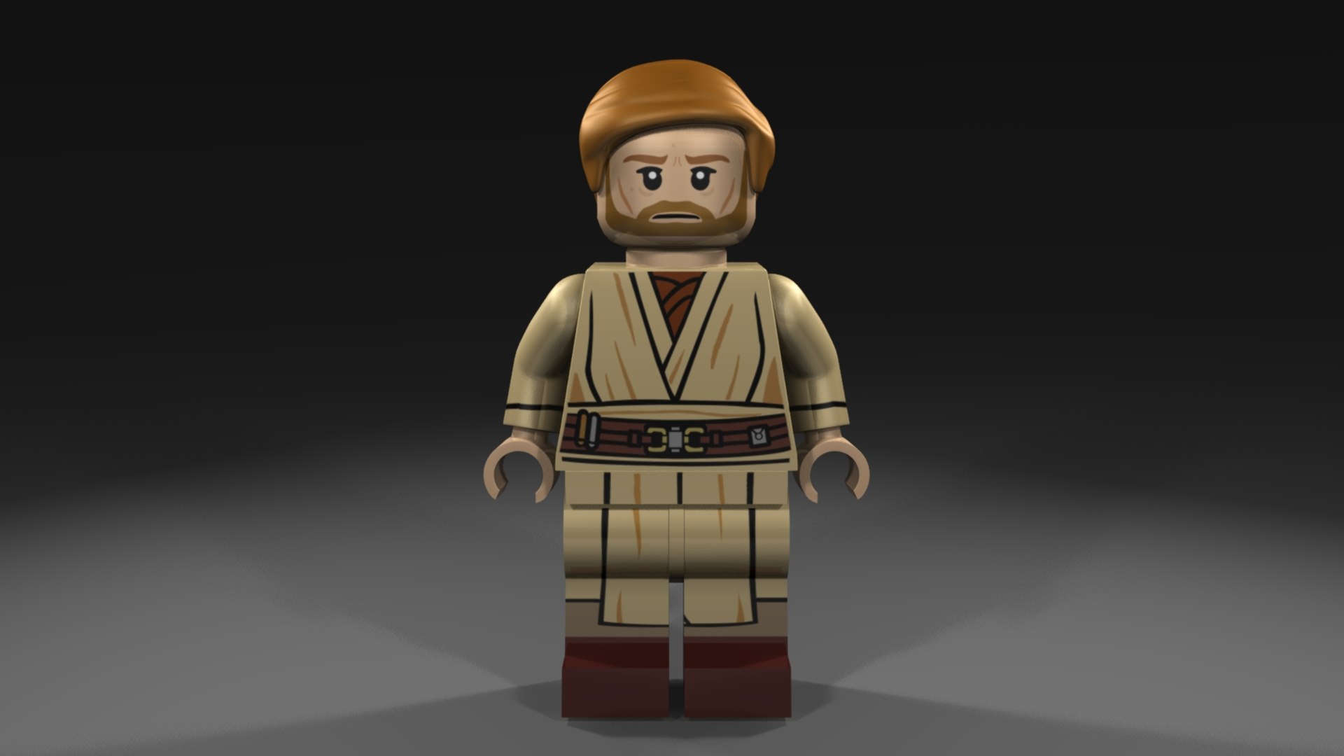 3D Lego Obi-Wan Kenobi Model - TurboSquid 1749214