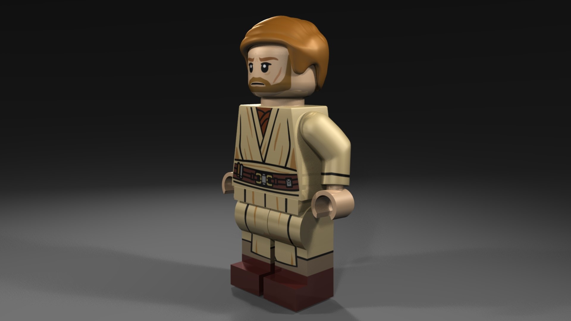 3D Lego Obi-Wan Kenobi Model - TurboSquid 1749214