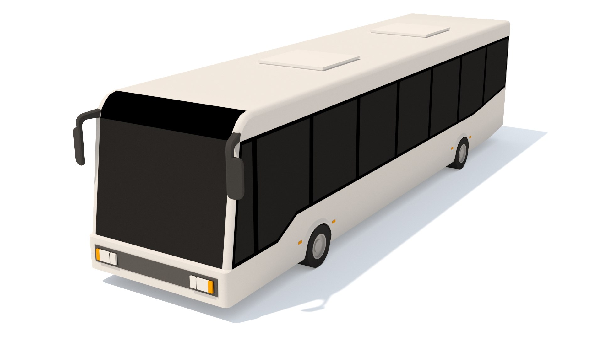 Cartoon Bus 3D Model - TurboSquid 1851184