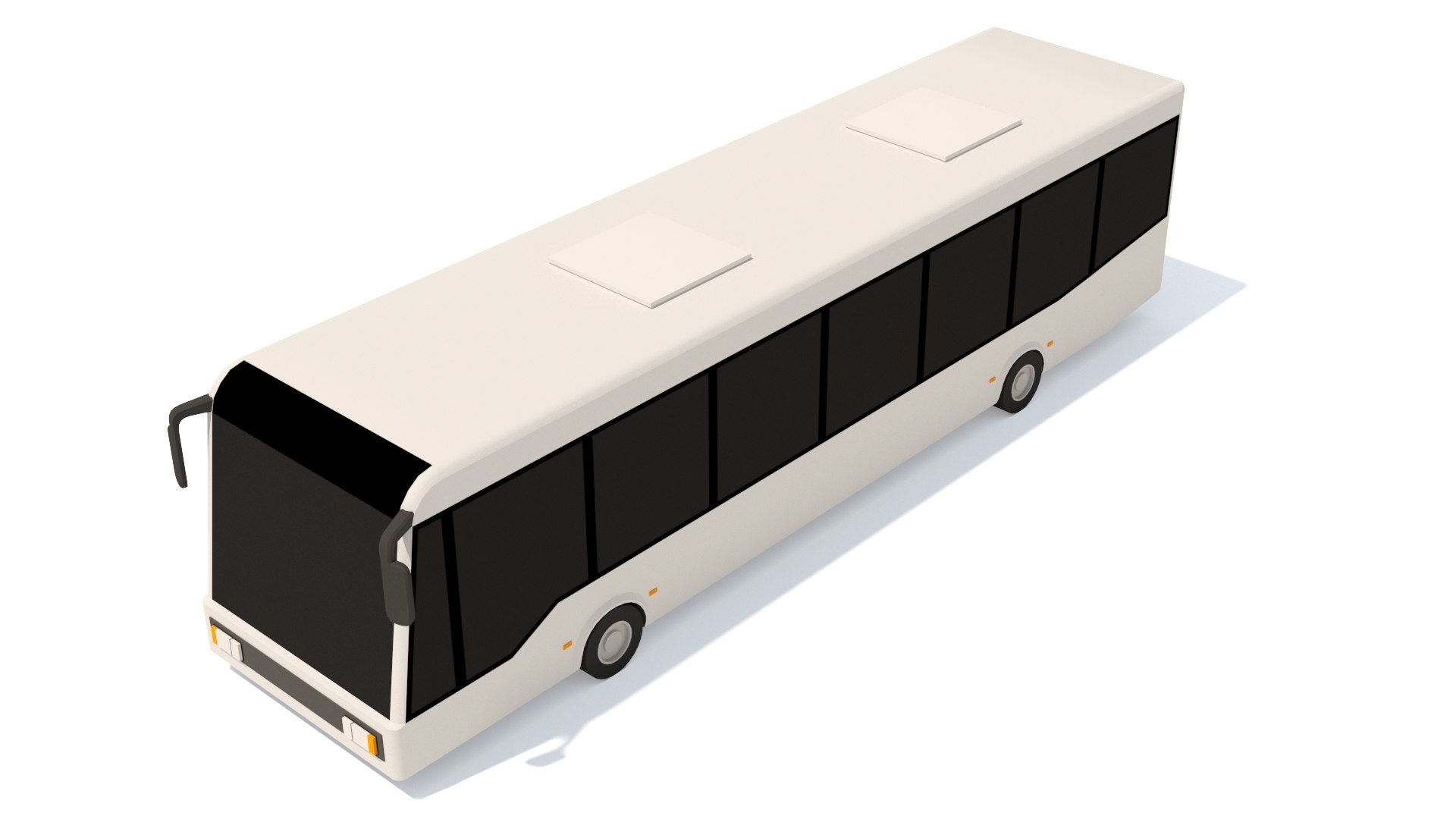 Cartoon Bus 3D Model - TurboSquid 1851184