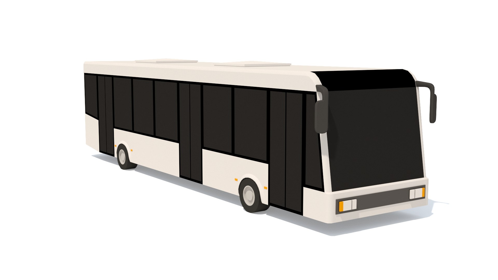 Cartoon Bus 3D Model - TurboSquid 1851184