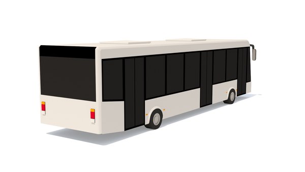 Cartoon Bus 3D model - TurboSquid 1851184