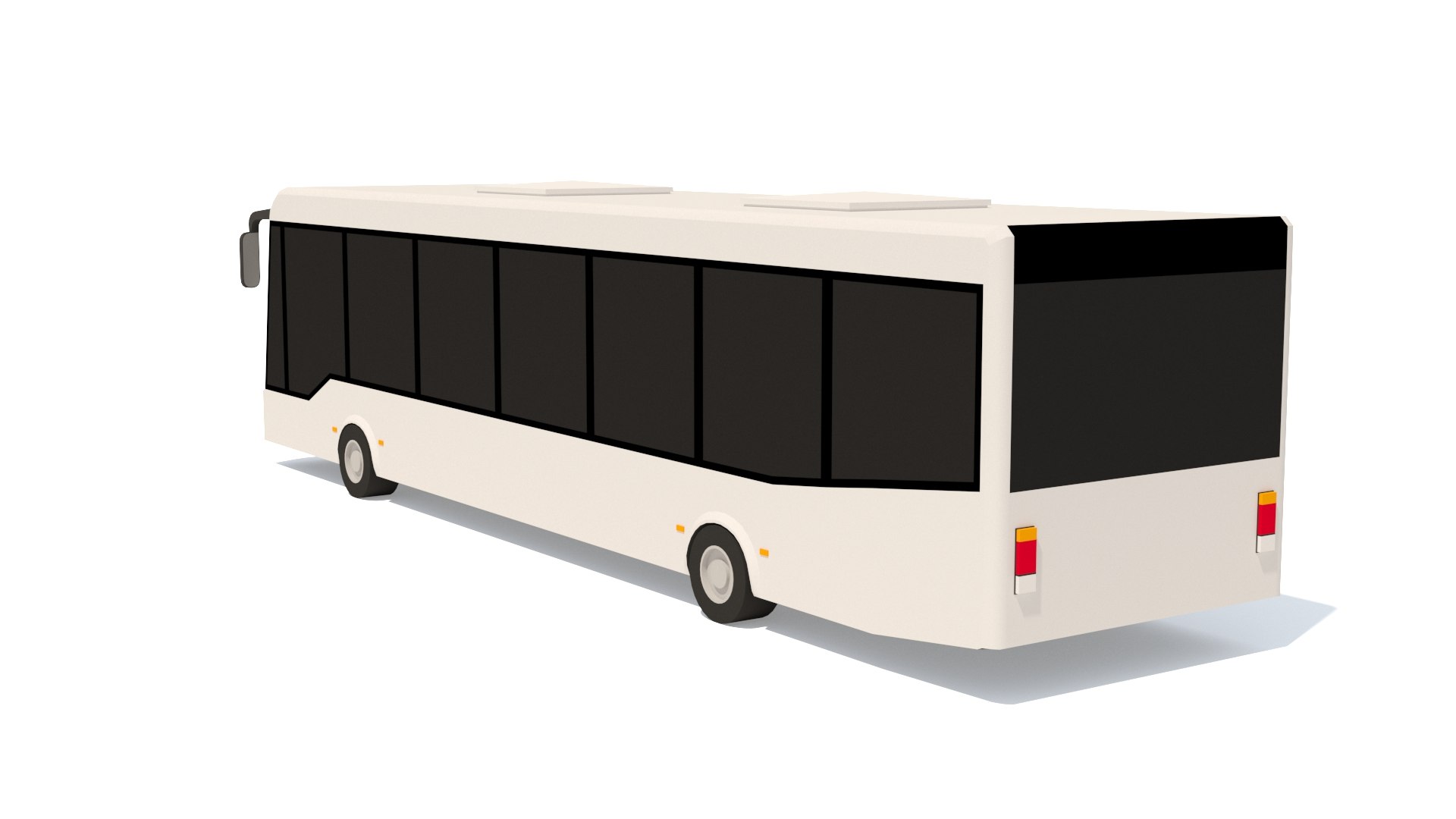 Cartoon Bus 3D Model - TurboSquid 1851184