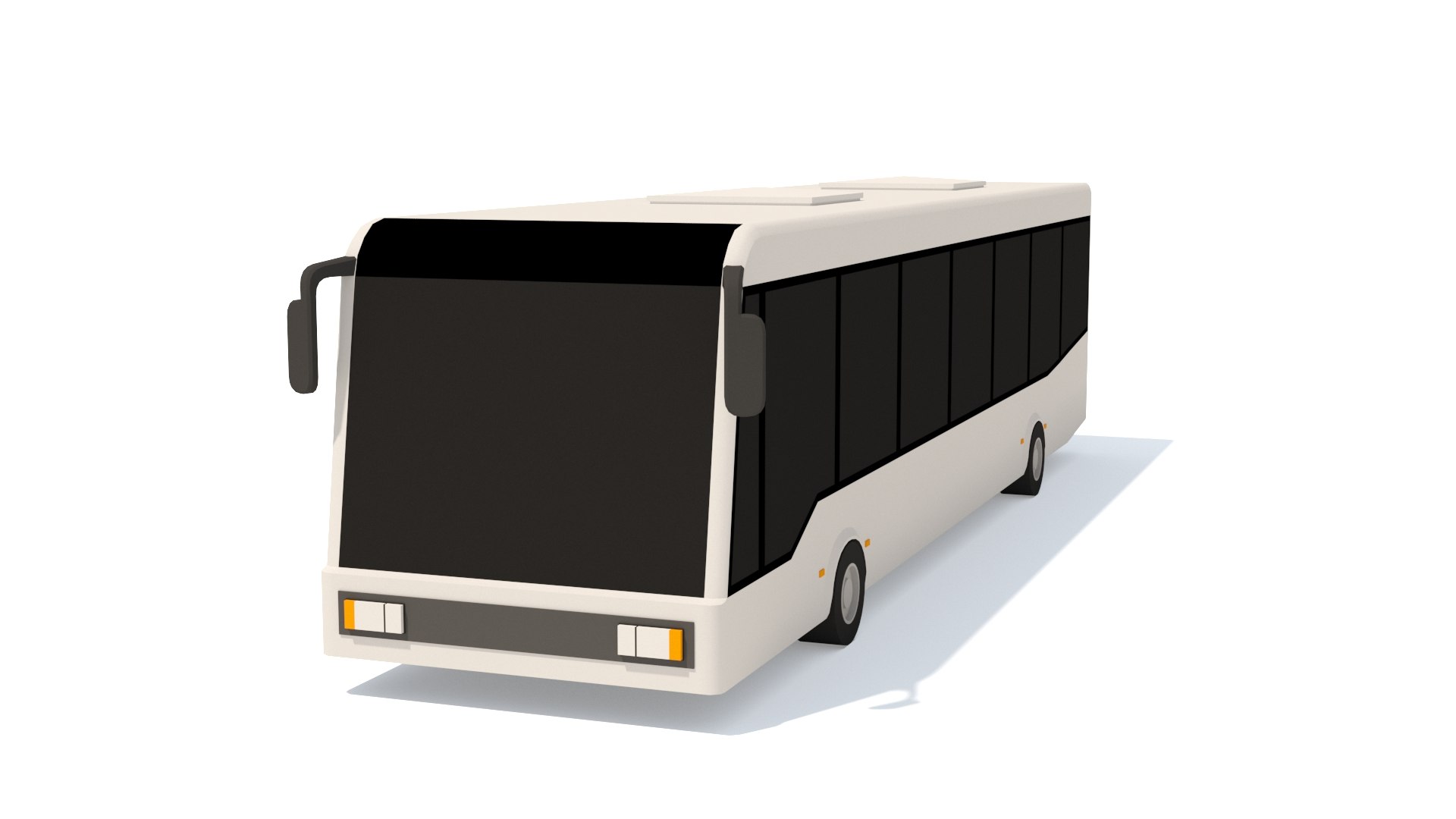 Cartoon Bus 3D Model - TurboSquid 1851184