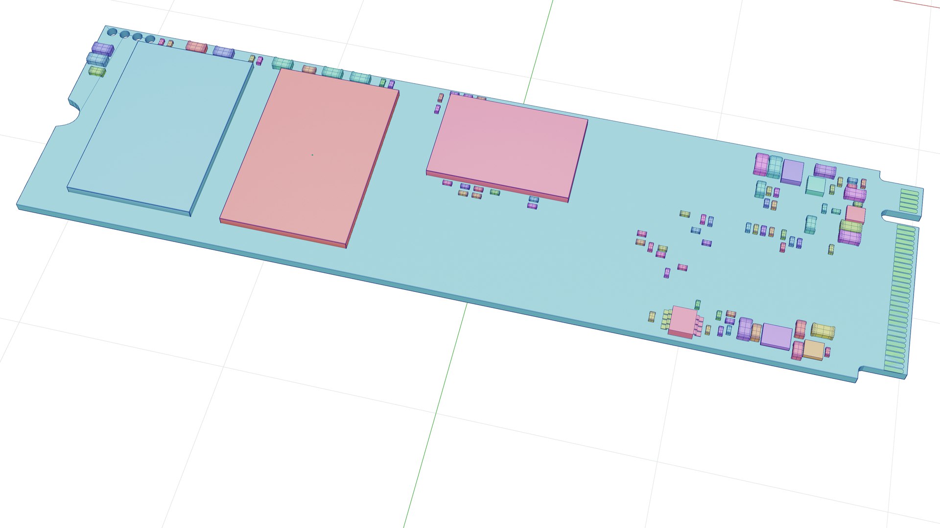 3D HP SSD M2 internal solid state drive model - TurboSquid 1800043
