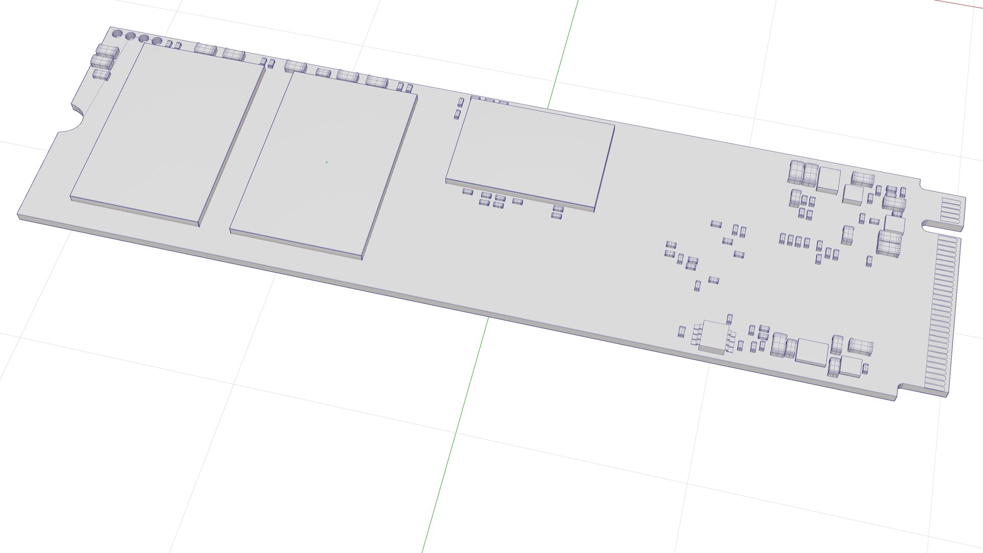 3D HP SSD M2 internal solid state drive model - TurboSquid 1800043