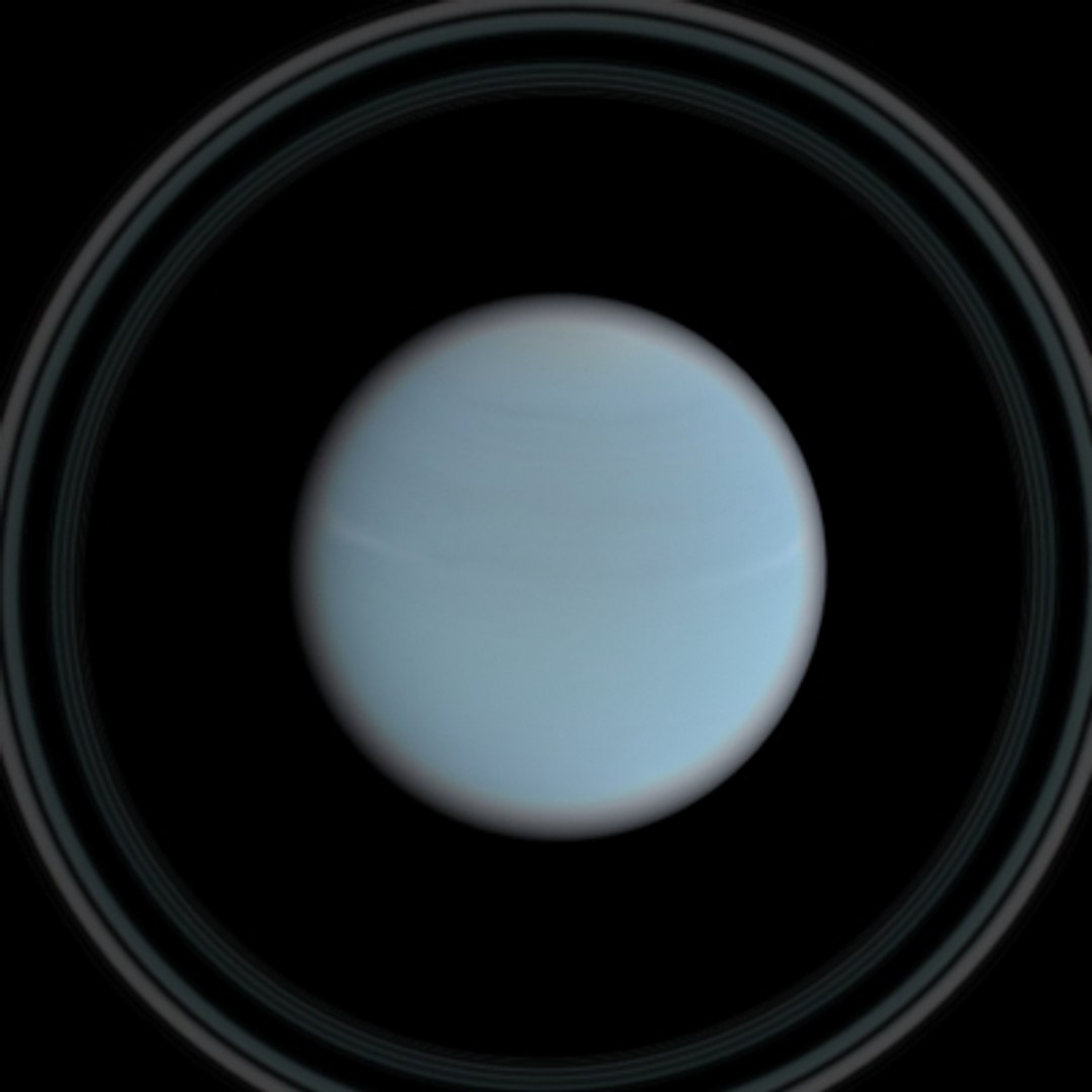 3d Model Realistic Uranus