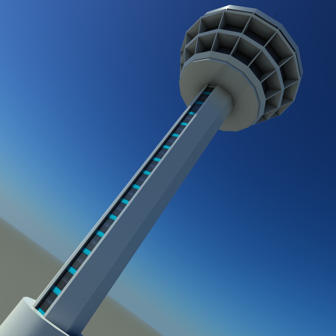 singapore changi airport control tower 3d 3ds