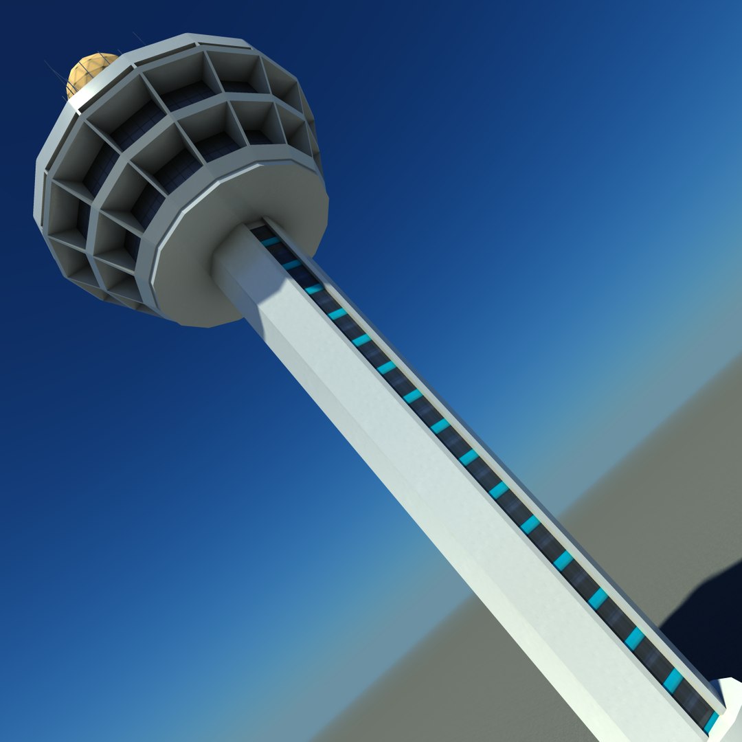 singapore changi airport control tower 3d 3ds