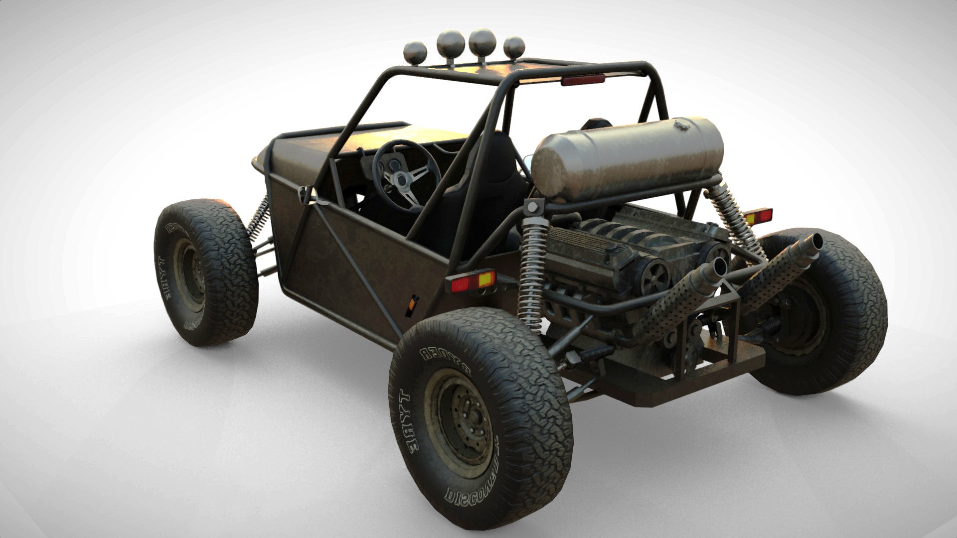Dune Buggy 3D Model - TurboSquid 2007713