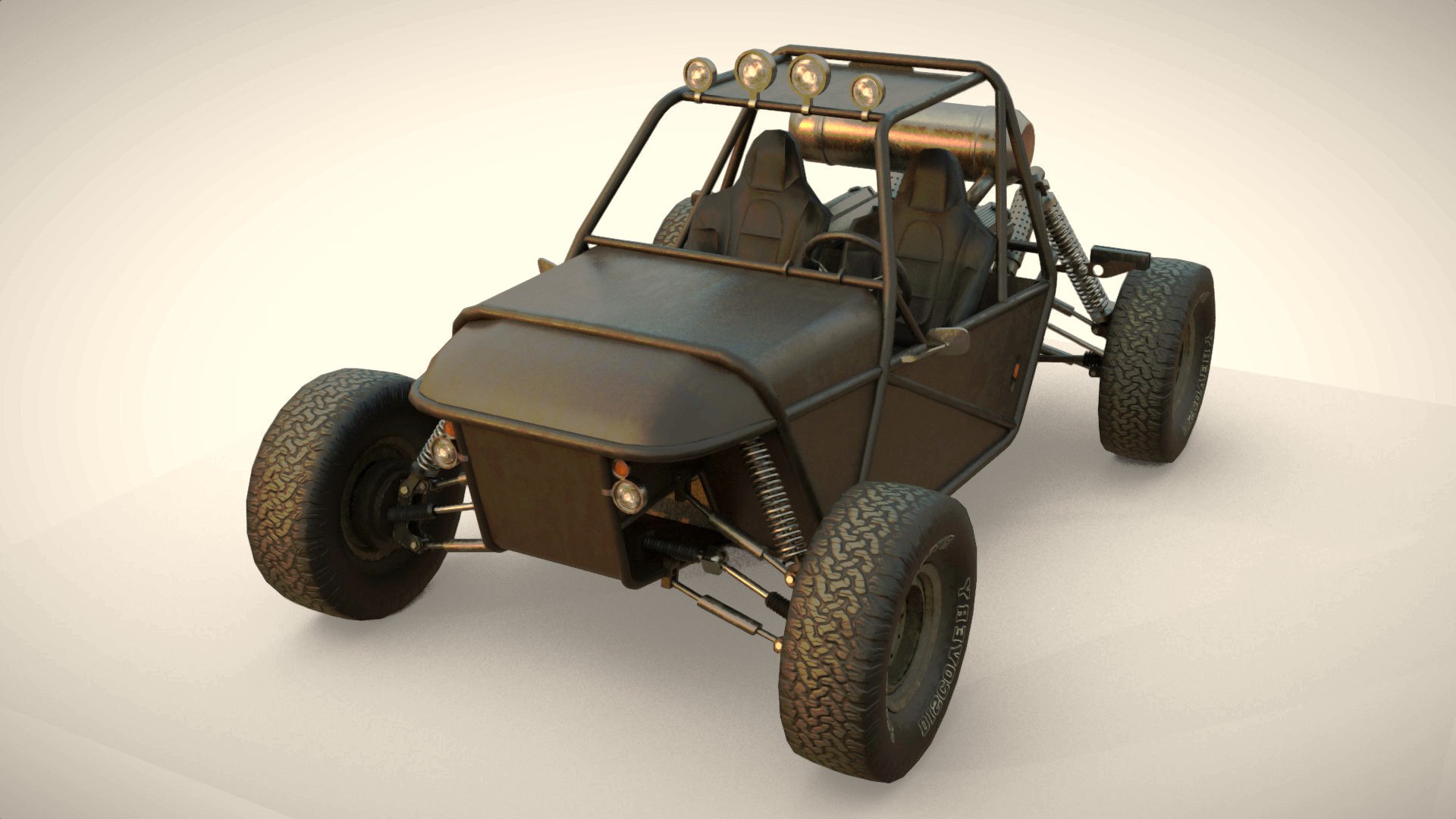 Dune Buggy 3D Model - TurboSquid 2007713