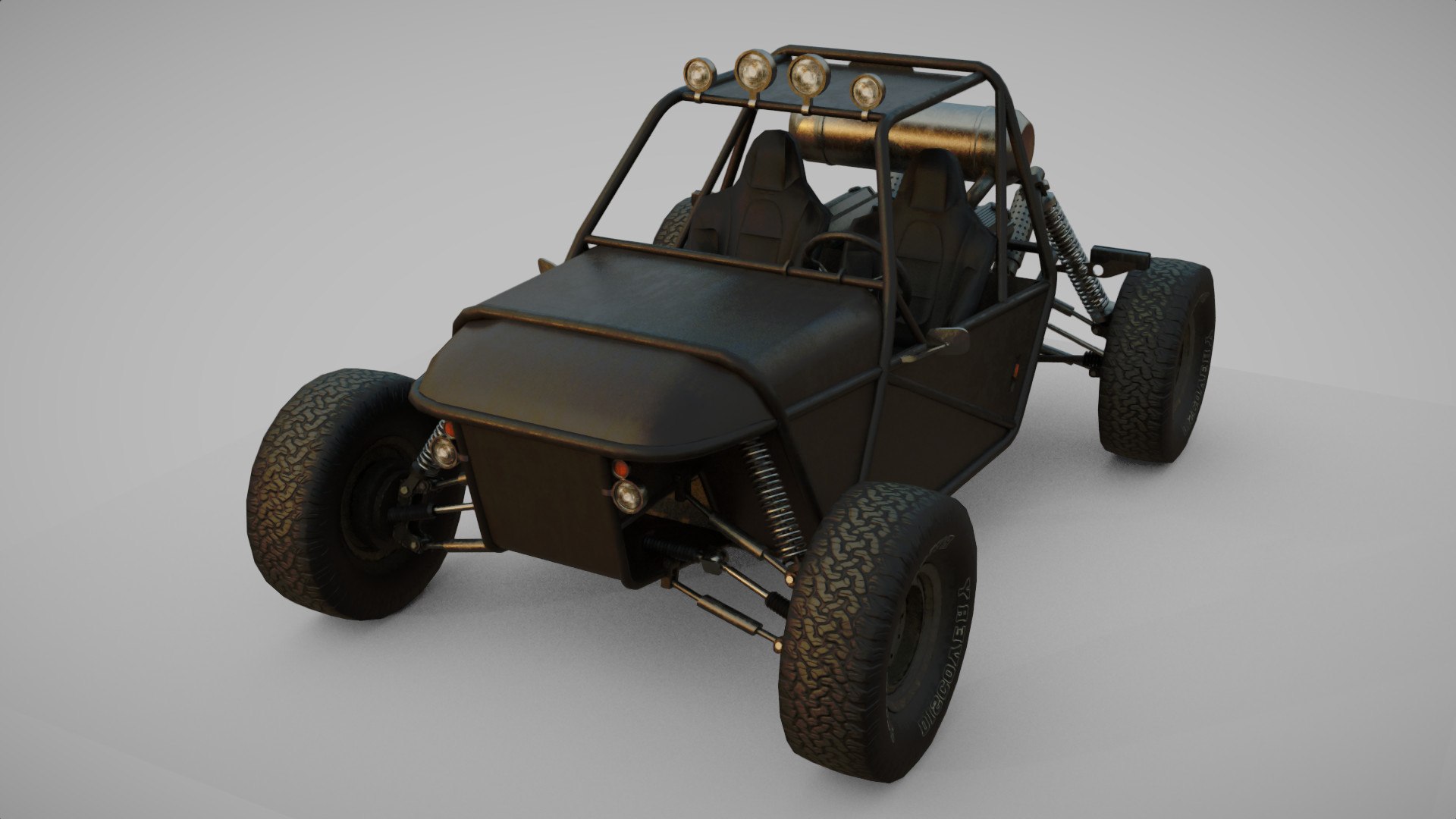 Dune buggy 3D model - TurboSquid 2007713