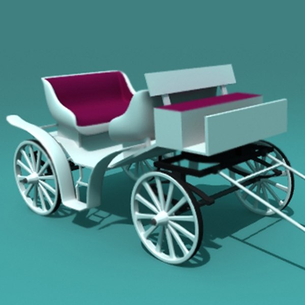 3d carriage car model