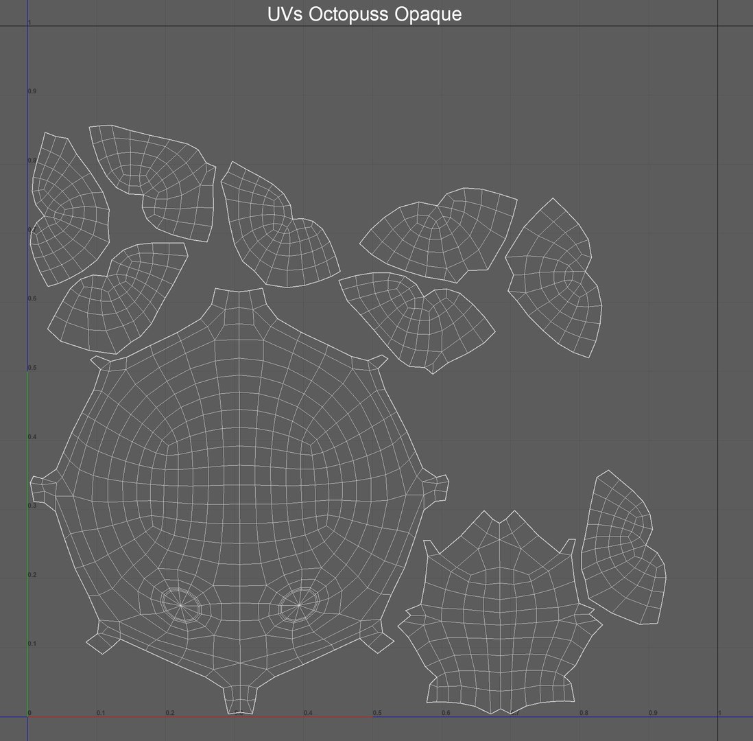 Cute Octopuss 1 - Animated Model - TurboSquid 2110043